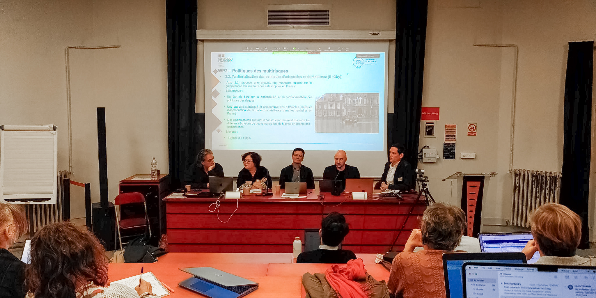 Lancement du projet "Risques et sociétés à l’ère des changements globaux environnementaux ...